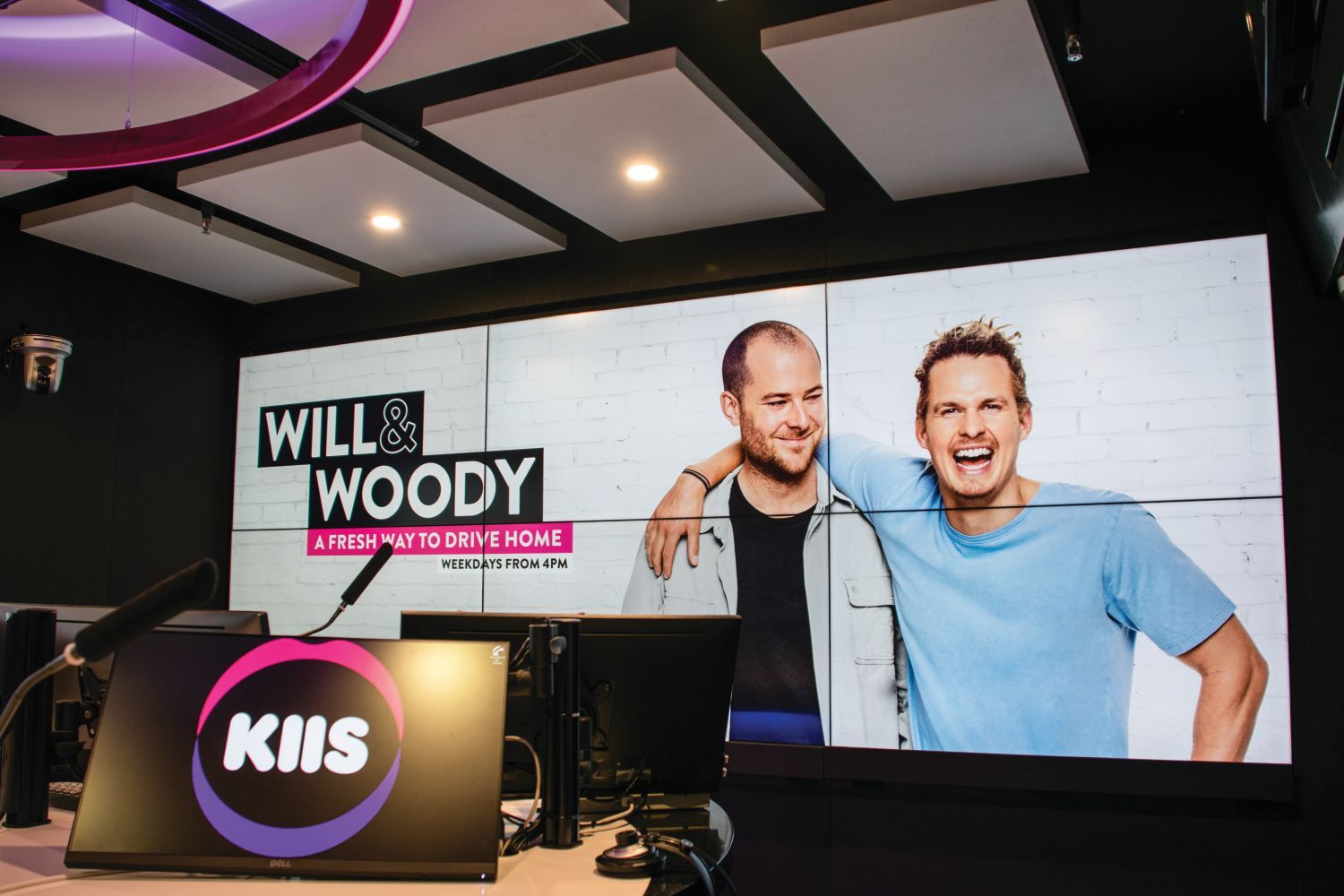 Elevating Radio Shows through Visual at KIIS FM Radio Studio